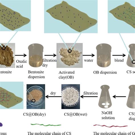 The Synthesis Procedure Of CS OB Download Scientific Diagram