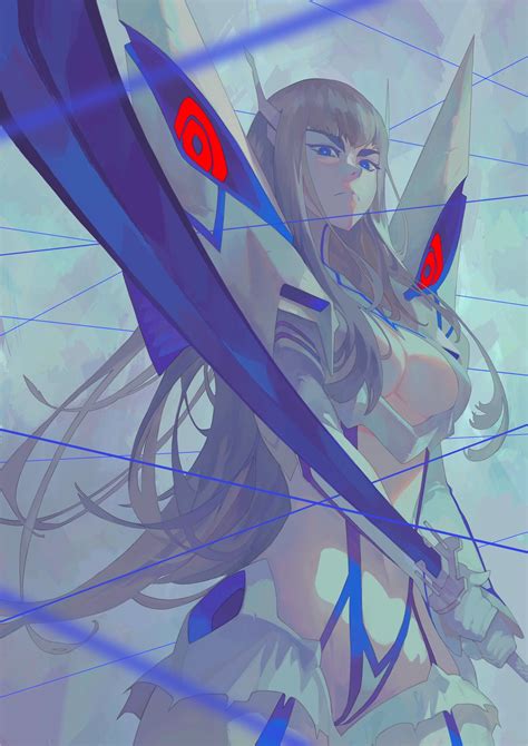 Leonardo Vincent Junketsu Kiryuuin Satsuki Kill La Kill Trigger Company Highres Bakuzan