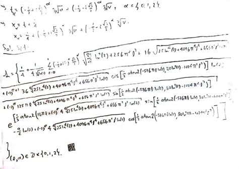 Full Complex Solution To Instagram Polyexponential Equation Rmathematics