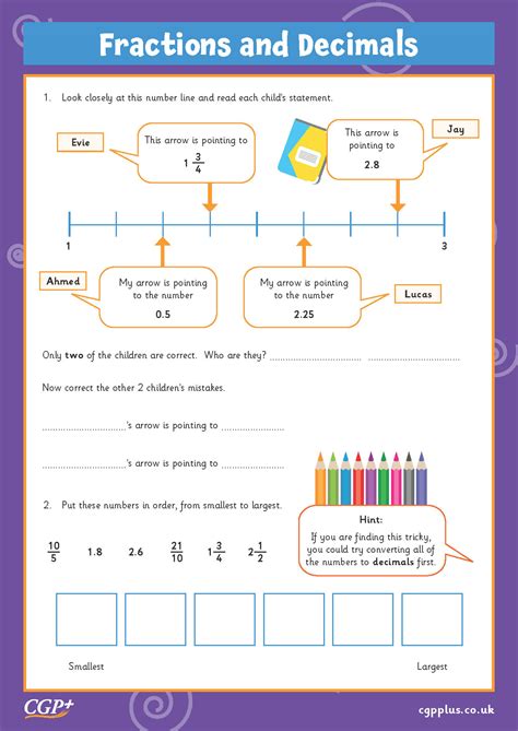 Equivalent Fractions And Decimals Problems Stretch Year 5 Cgp