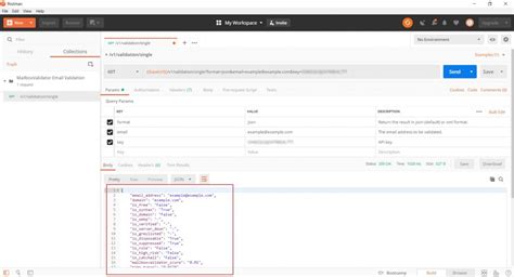 Using Postman To Call Mailboxvalidator Email Validation Api Mailboxvalidator Articles