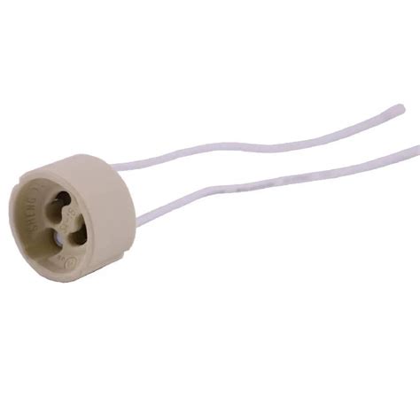 Gu10 Base Socket Wire Connector Lamp Holder Ceramic Gu 10 Sockets For Gu10 Led Lights Bulb Lamp