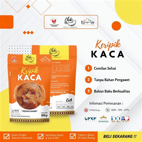 Jual Keripik Kaca Chiki Kuy Cemilan Pedas Shopee Indonesia