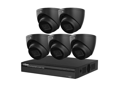 Dahua Ai Version 4 0 Camera Kit 5 X 6mp Eyeball Wizsense 8ch Ai Nvr Cctvmasters Com Au