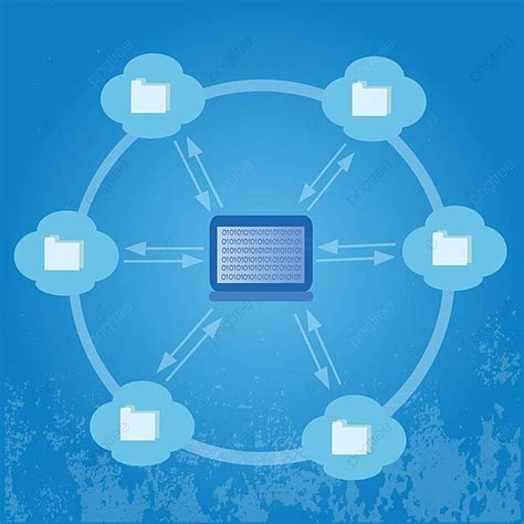 Fundo Conceitos De Computação Em Nuvem Desenho De Computação Em Nuvem