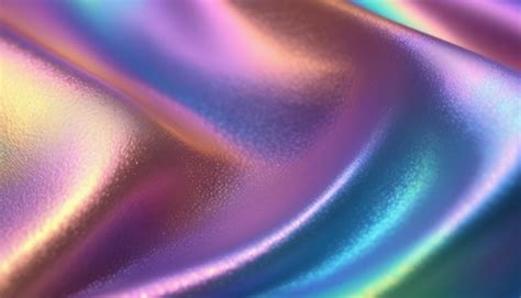 Premium Photo Vibrant And Mesmerizing Abstract Holographic Wave Pattern