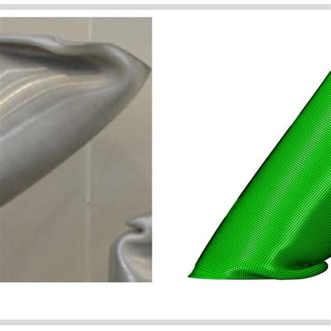 The Comparison Of Deformation Modes Between The Fem And The Experiment