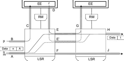 MPLS Tunnels And VNC Controlled LSPs Download Scientific Diagram