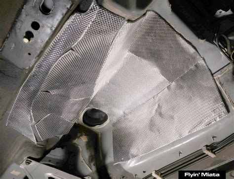 Dei Nc Transmission Tunnel Heat Shield Kit Flyin Miata