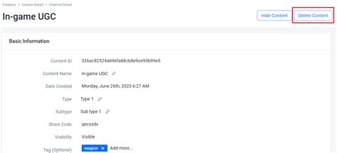 Manage Ugc Official In Game Content Accelbyte Documentation