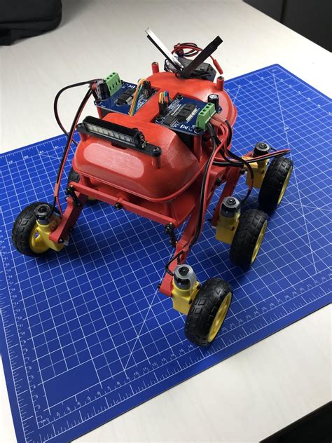 Mars Rover 6wd 25 Steps With Pictures Instructables