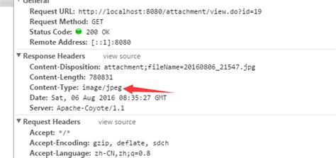Java Spring Mvc Response 图片 在chrome浏览器中的response输入时乱码，并不显示图片或者弹出下载提示框 Segmentfault 思否