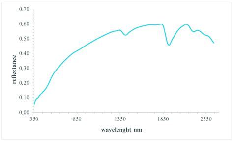 Reference Reflectance Spectrum For The Calculation Of Sid Sam