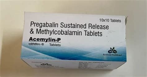 Pregabalin Sustained Release Methylcobalamin Tablet At ₹ 1400 Box Methylcobalamin Tablets In
