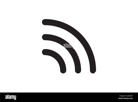 Wi Fi Symbol Signal Connection Vector Wireless Internet Technology Sign Wifi Network