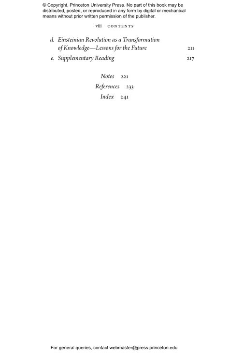 The Einsteinian Revolution Princeton University Press