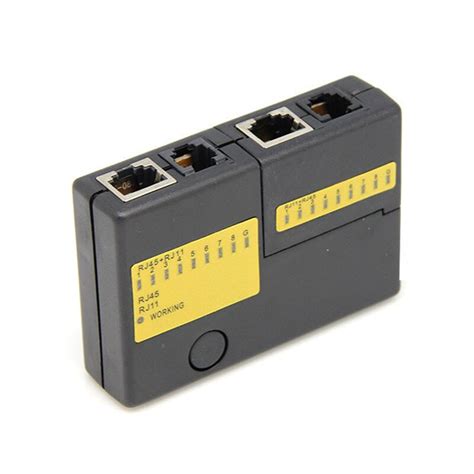 Pocket Led Ethernet 4 Port Rj45 Rj11 Cat5 Network Grandado