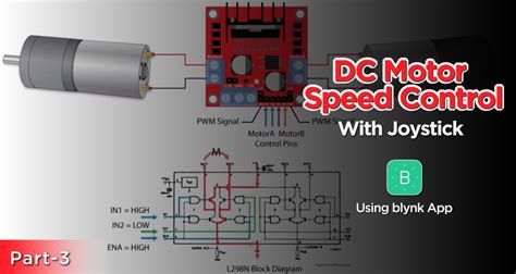 Dc Motor Speed Control With Joystick By Blynk Apps Part 3 Artofit