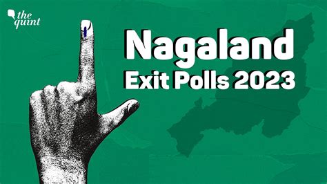 Nagaland Exit Polls Nagaland Exit Polls Predict Clean Sweep By The BJP NDPP Alliance