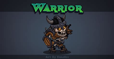 Skeleton Villain Warrior 2d Characters Unity Asset Store