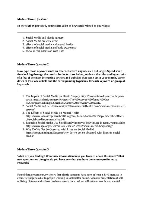 Module 3 Short Responses Module Three Question 1 In The Textbox