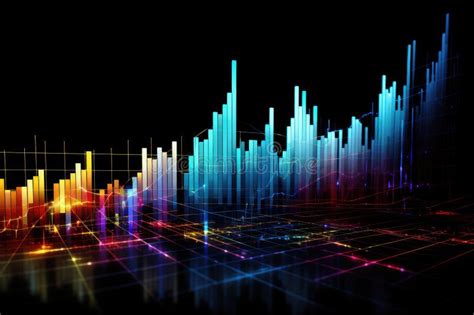 An Abstract Image Of A Bar Chart That Visually Represents Data Trends And Patterns In A Simple