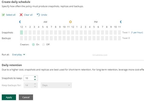 Veeam Backup For Aws Create The Ec2 Backup Policy Unixarena