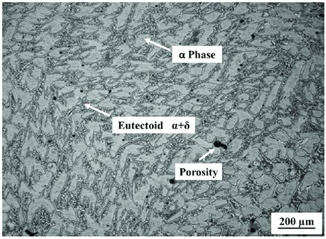 Optical Micrography Of The Microstructure Of The Alloy Download Scientific Diagram