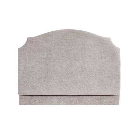 Bulgari 4ft Small Double Upholstered Shaped Headboard With Curved Top
