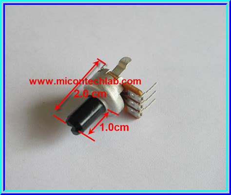 1x Volume Vr Potentiometer 10 Kohm Resistor Horizontal Type ตัวแทนจำหน่ายไมโครคอนโทรลเลอร์