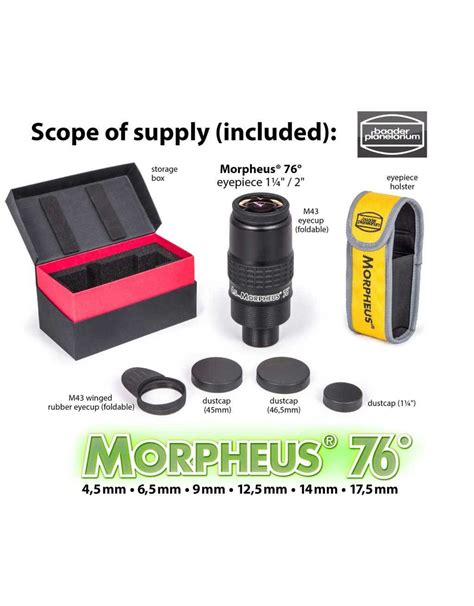 Baader Planetarium Baader Morpheus 76deg Eyepiece 12 5mm Camera