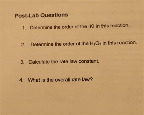 Solved Table ML Undiluted IKI And Chegg Com