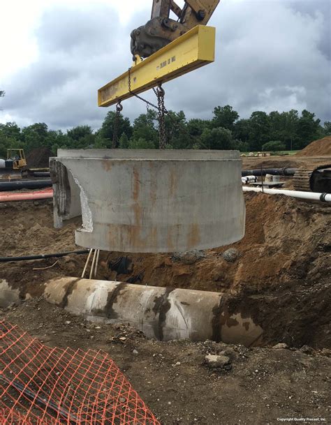 Installation Catch Basins And Curb Inlets Rethink Precast Marketing