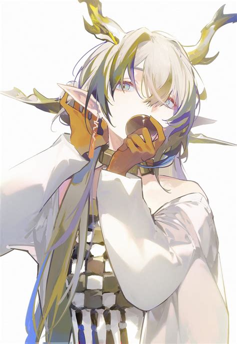 Shu Arknights Drawn By Drive Shot Danbooru