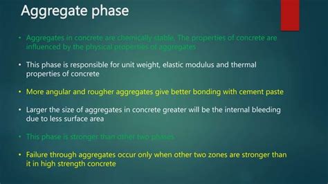 View Concrete As A Three Phase System Pptx
