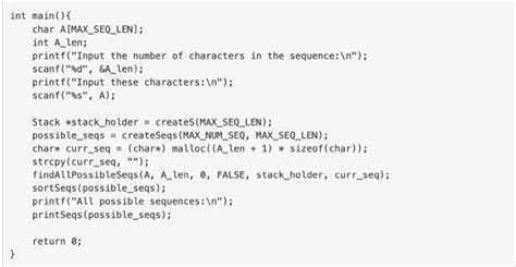 Solved Description Given A Sequence A That Consists Of 4