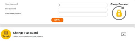 OVIPanel Change Password