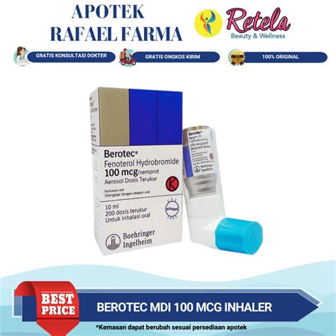 Jual Berotec Mdi 100 Mcg Inhaler Shopee Indonesia