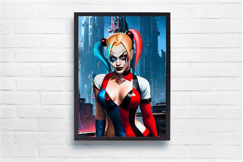 Harley Quinn Fanart Suicide Squad Fanart Poster Art Print Etsy