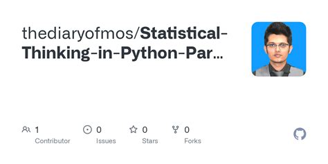 Github Thediaryofmosstatistical Thinking In Python Part 2