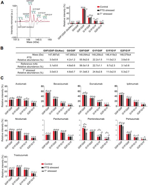 Glycoprofiles Obtained From Intact Sec Native Ms Analysis A Download Scientific Diagram