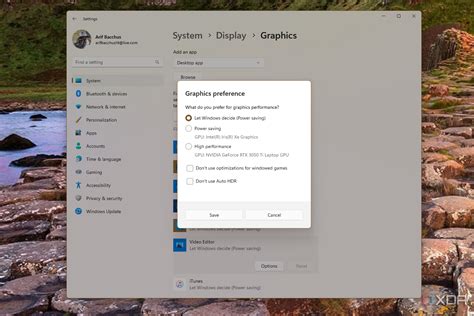 Graphics Settings Windows 10