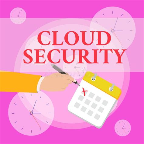 Writing Note Showing Cloud Security Business Photo Showcasing Protect The Stored Information