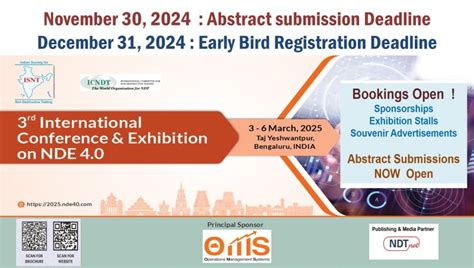 Indian Society For Non Destructive Testing Isnt Isnt Posted On Linkedin