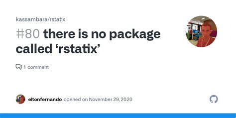 There Is No Package Called ‘rstatix · Issue 80 · Kassambararstatix · Github There Is No Package Called ‘rstatix · Issue 80 · Kassambararstatix · Github