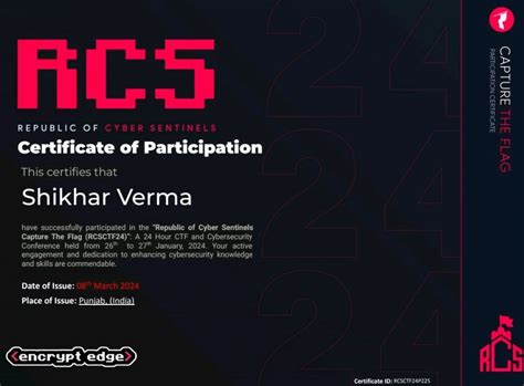 Shikhar Verma On Linkedin Lpu Cyber Cybersecurity Ctf Encryptedge