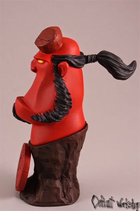 Defiant Workshop Model Showcase Hellboy Garage Kit