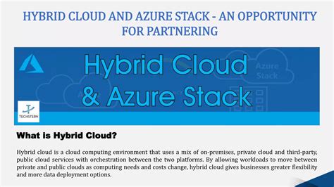 Hybrid Cloud And Azure Stack Ppt