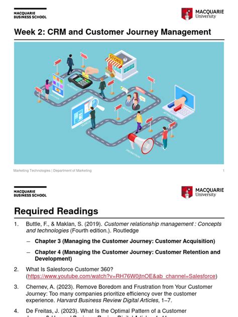 Mktg8034 Week 2 Lecture Crm Pdf Customer Relationship Management