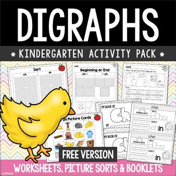 Free Digraph Activity Pack By Emily Campisano Tpt